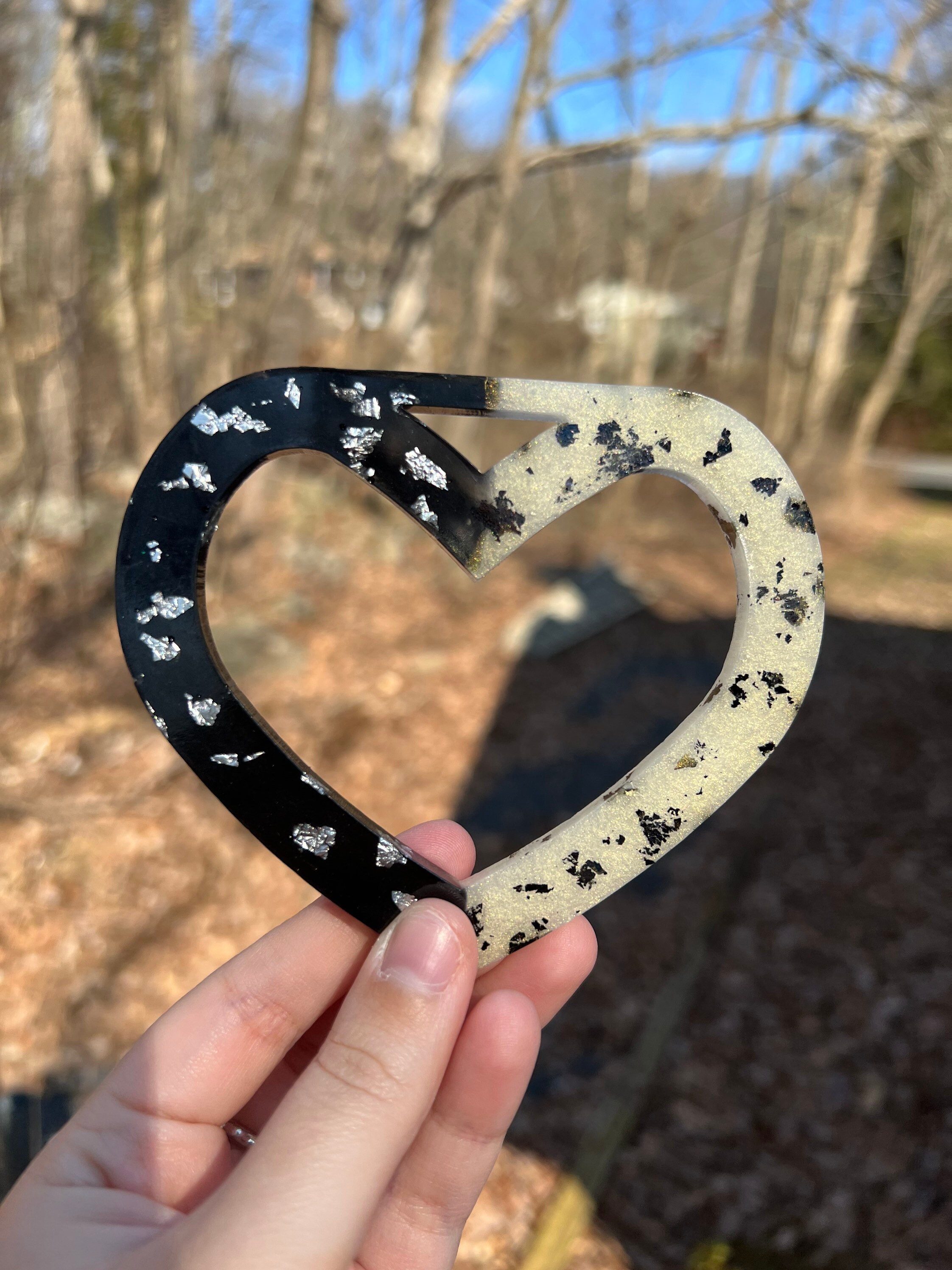 Custom Resin Tsurikawa Heart - Etsy