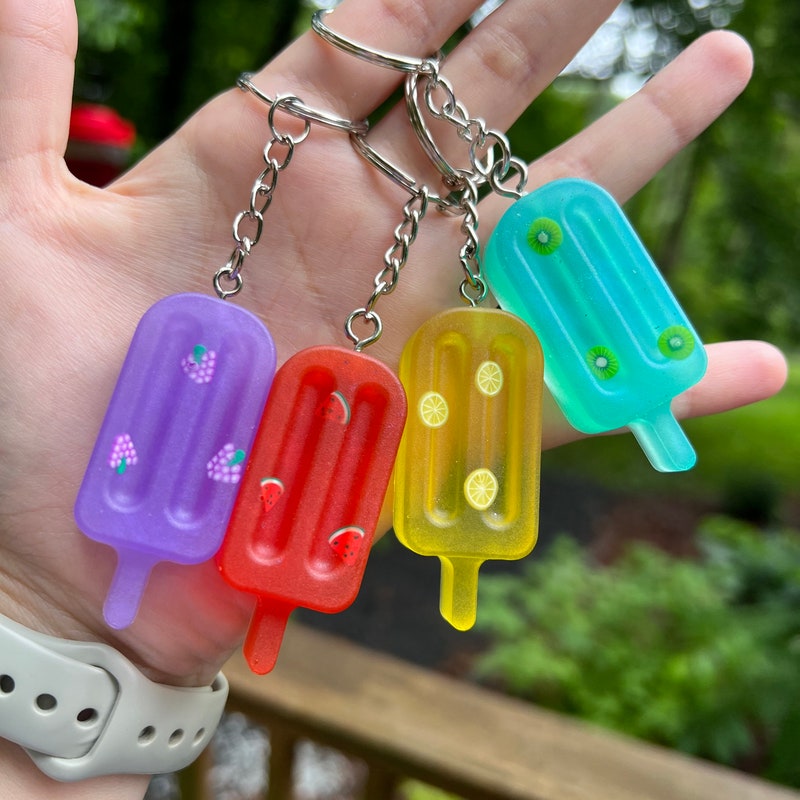 Popsicle Keychain - Etsy