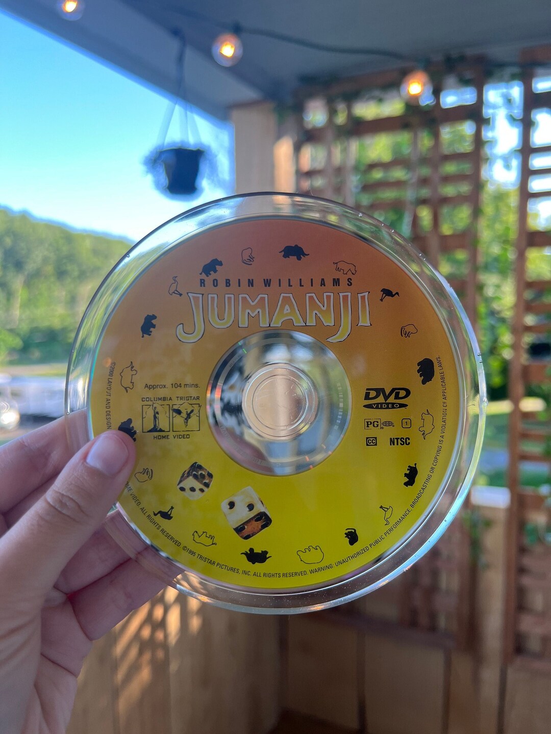 Jumanji Resin DVD Coaster - Etsy