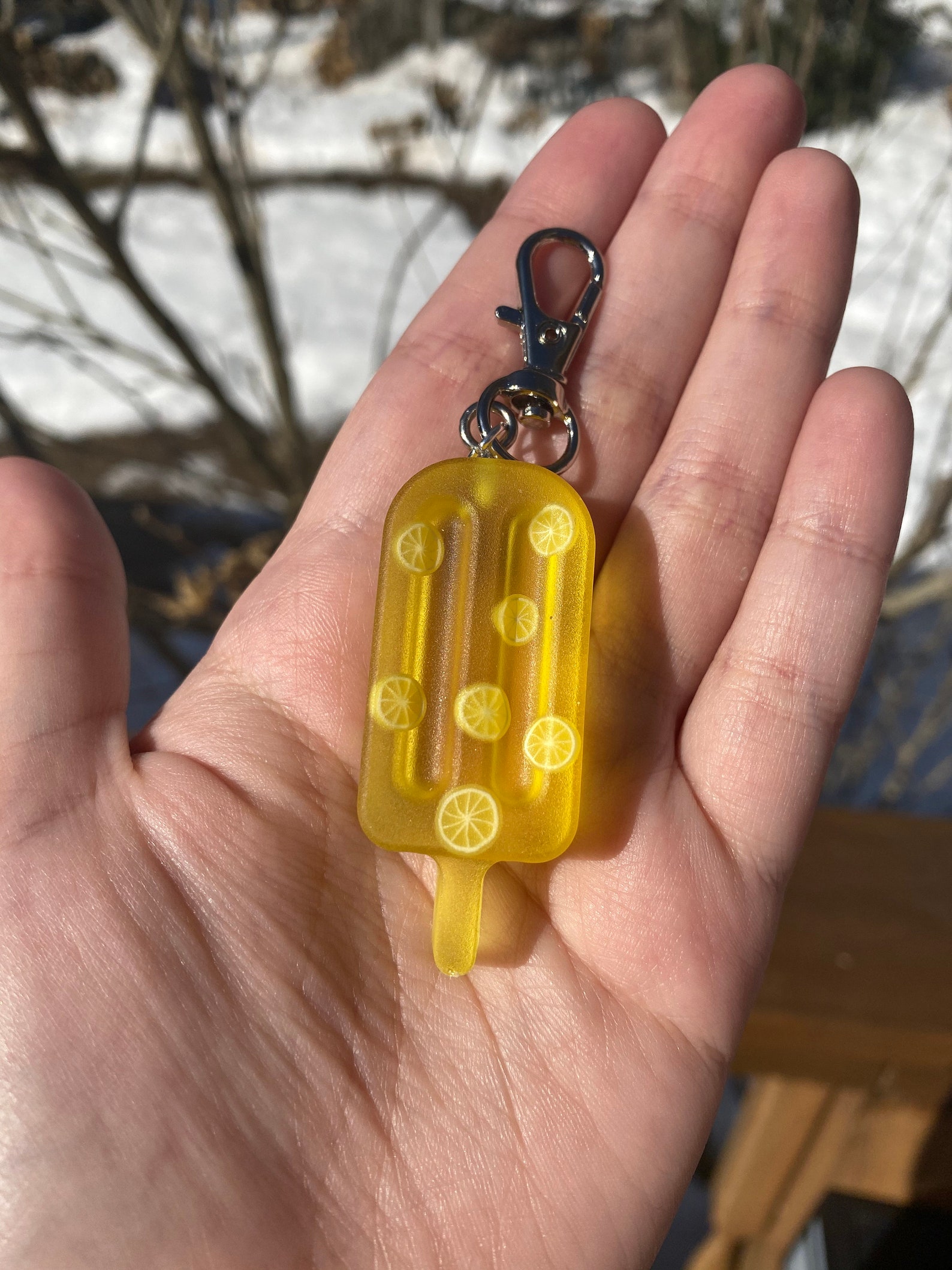 Resin Popsicle Keychain - Etsy