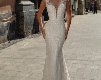 Closed Back Dress - Etsy