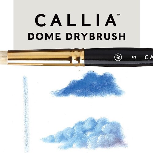 CALLIA Dome Drybrush Mixed Media Artist Brush by Willow Wolfe - Etsy Canada