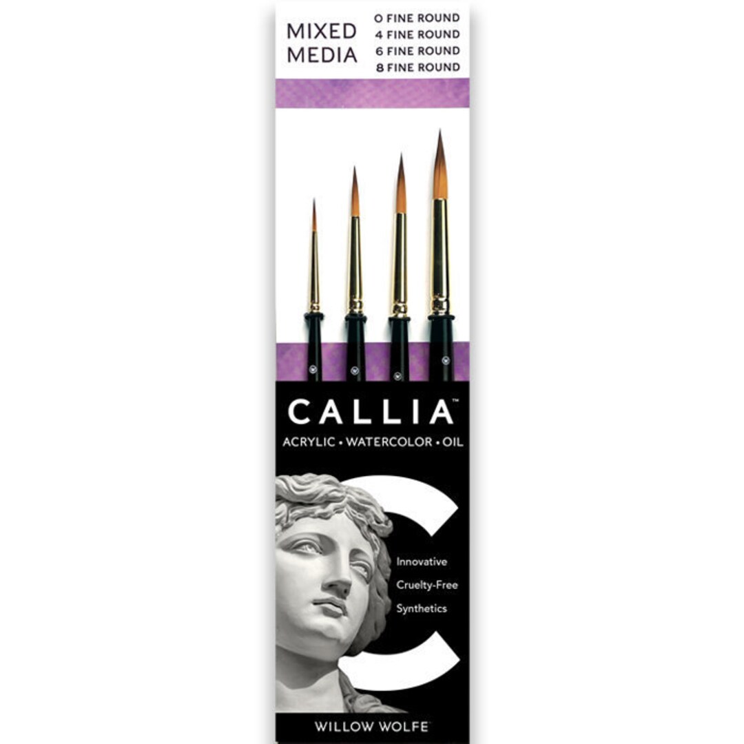 Callia Fine Super Round Brush Set - Etsy