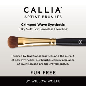 CALLIA Top Mop Mixed Media Artist Paint Brush Brush by Willow Wolfe ...