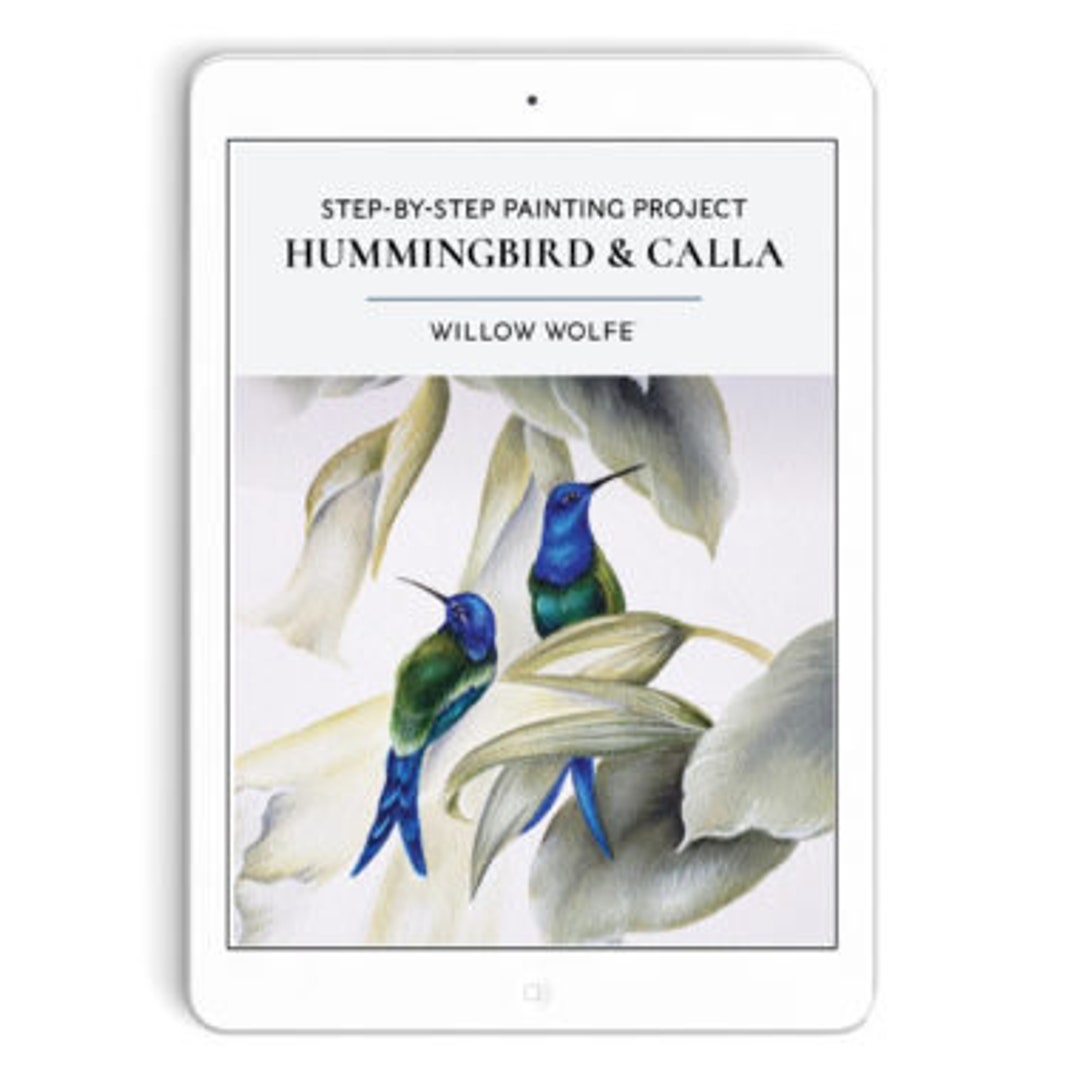 Learn to Paint Hummingbirds and Angels Ebook - Etsy