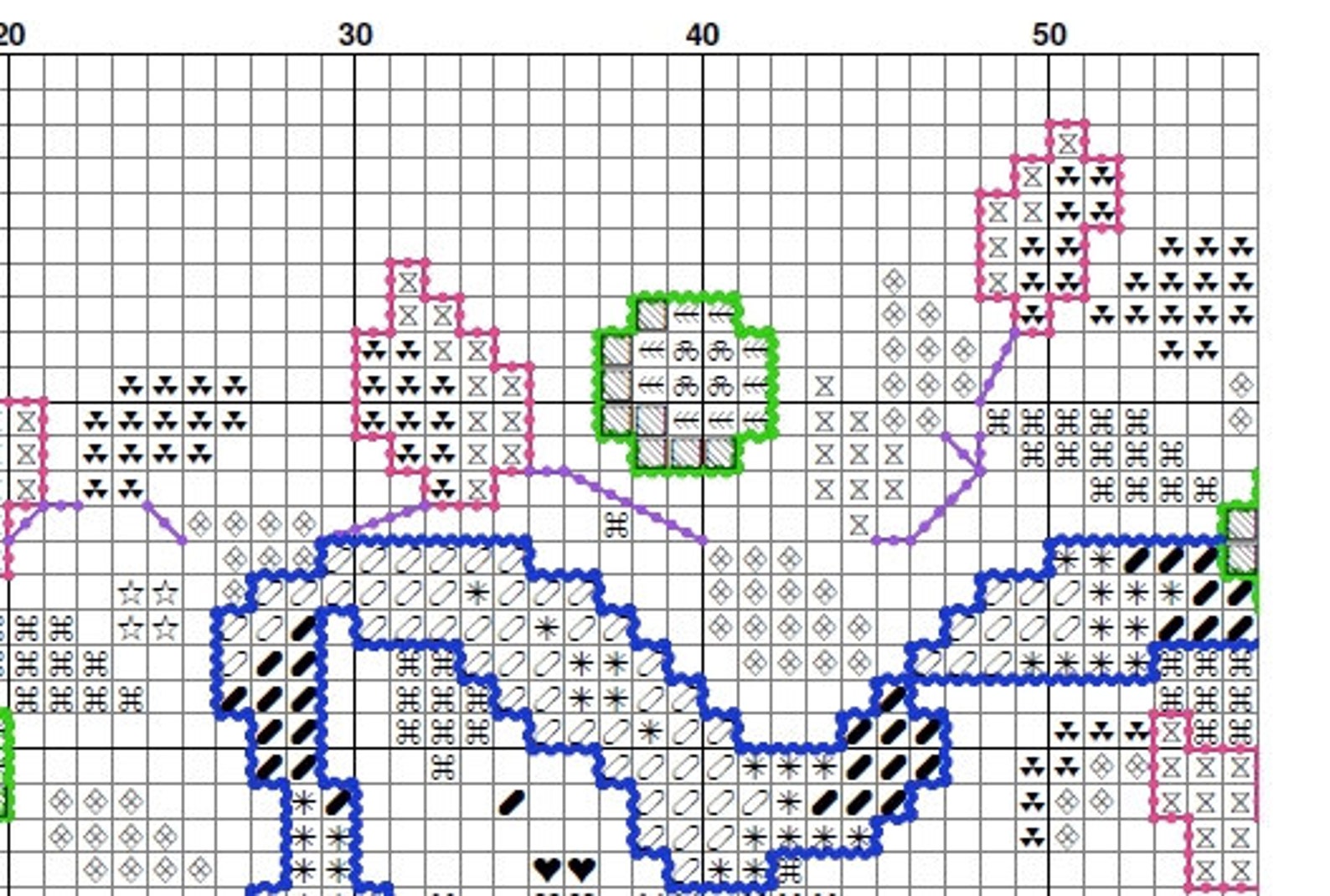 Family Tree Pattern, Cross Stitch Pattern, Modern Hand Embroidery ...