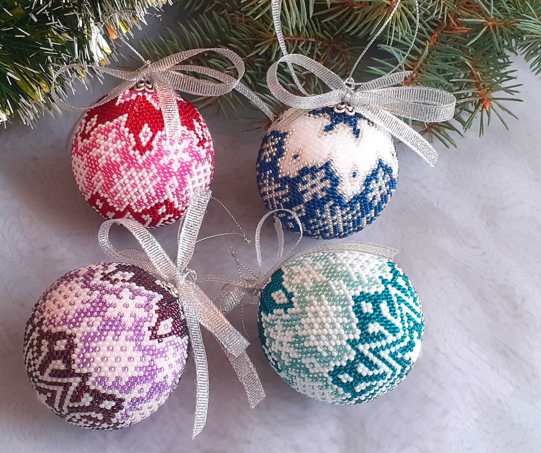 Christmas Set of Balls 1, Christmas Tree, Christmas Tree, Handmade ...