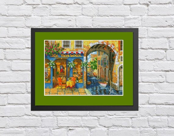 Venice Pattern Cross Stitch Pattern Pattern Hand Embroidery - Etsy