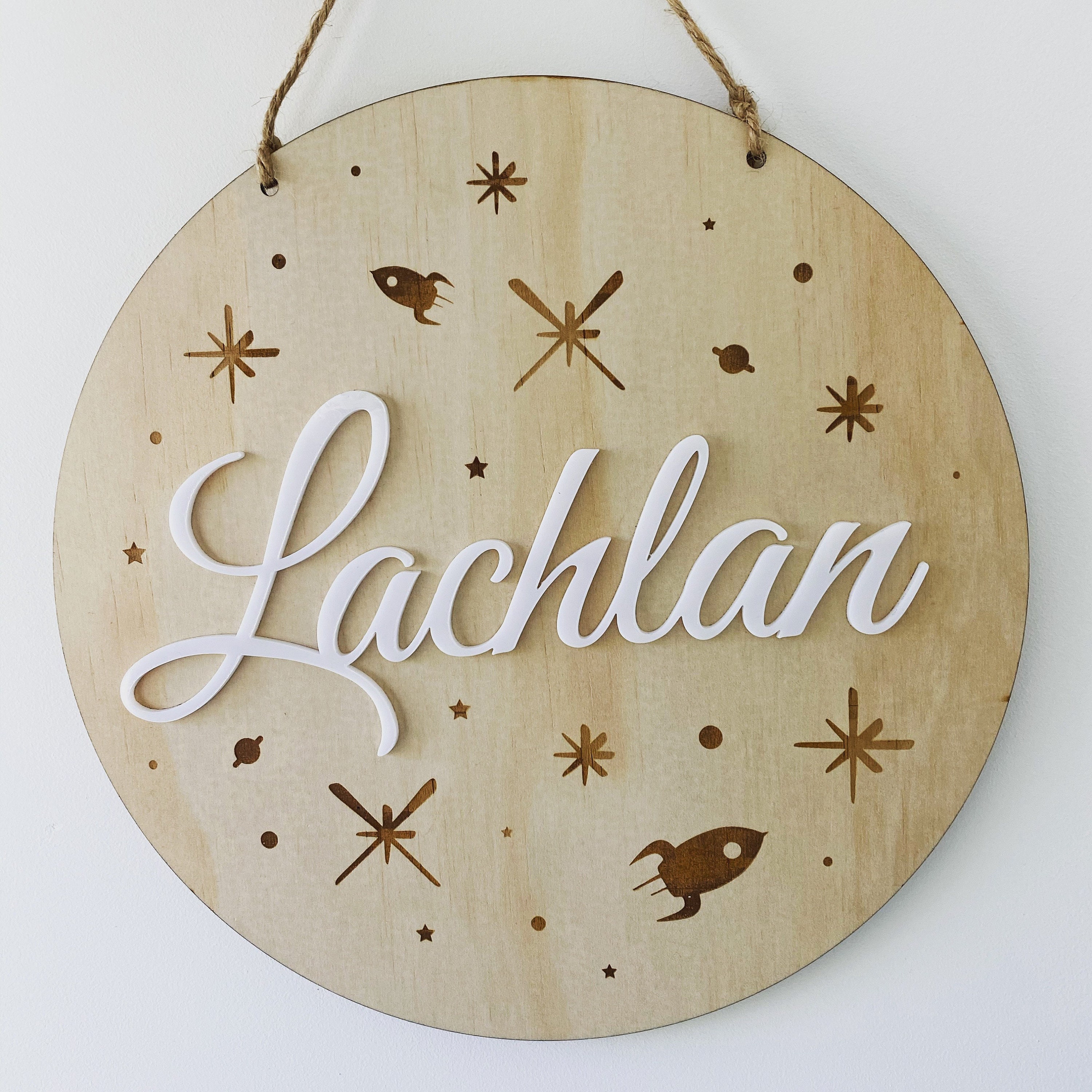 Olive Name Hanger — Skera