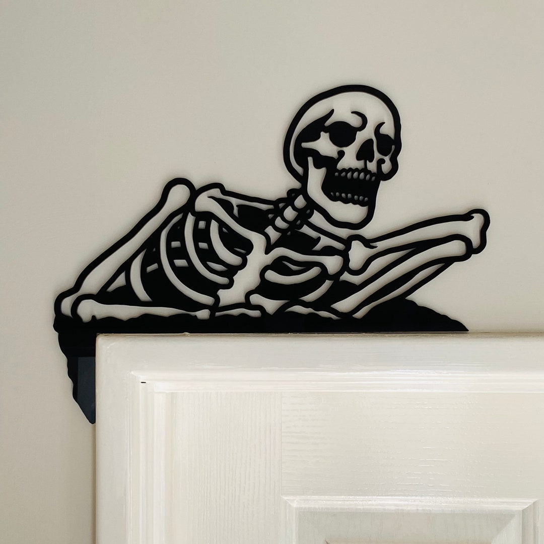 Skeleton Door Frame Art - Etsy