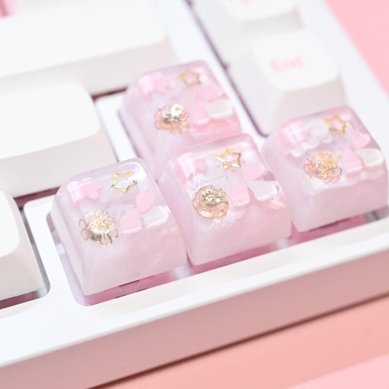 Cherry Blossom Keycap - Etsy