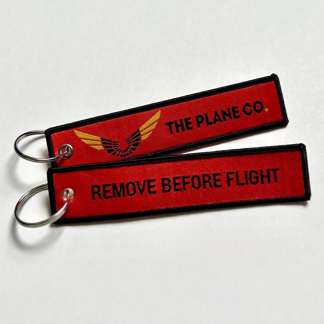 Remove Before Flight Key Chain Aviation Key Chain Plane Key Chain ...