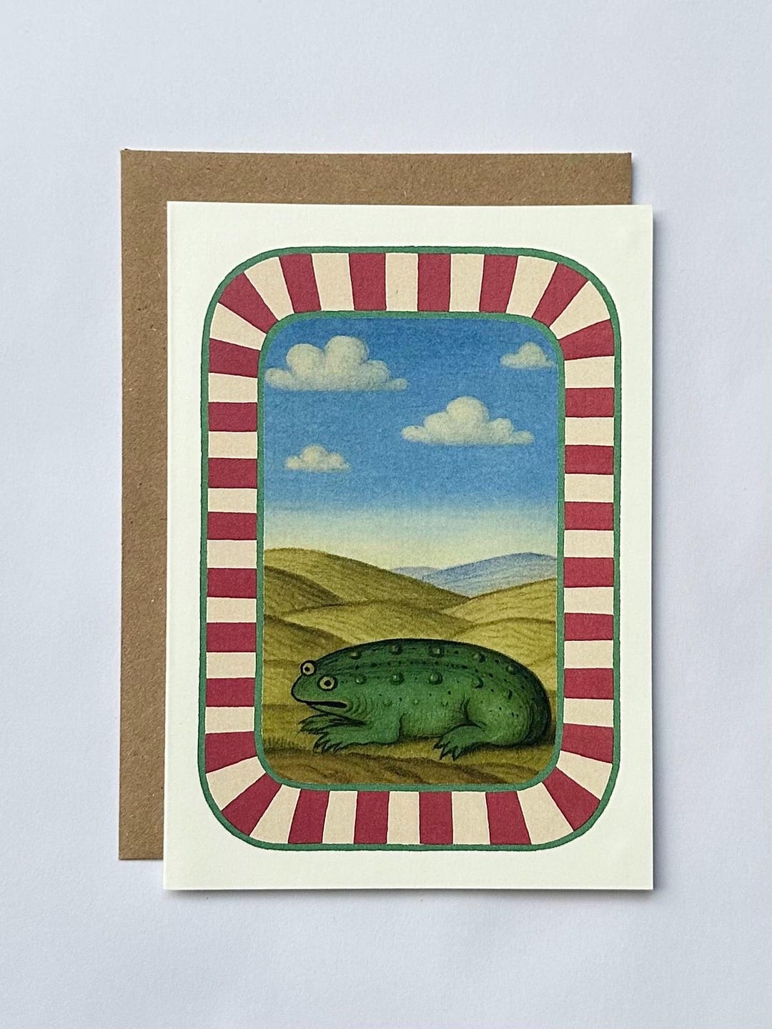 Pathway Ponderer Greeting Card - Etsy