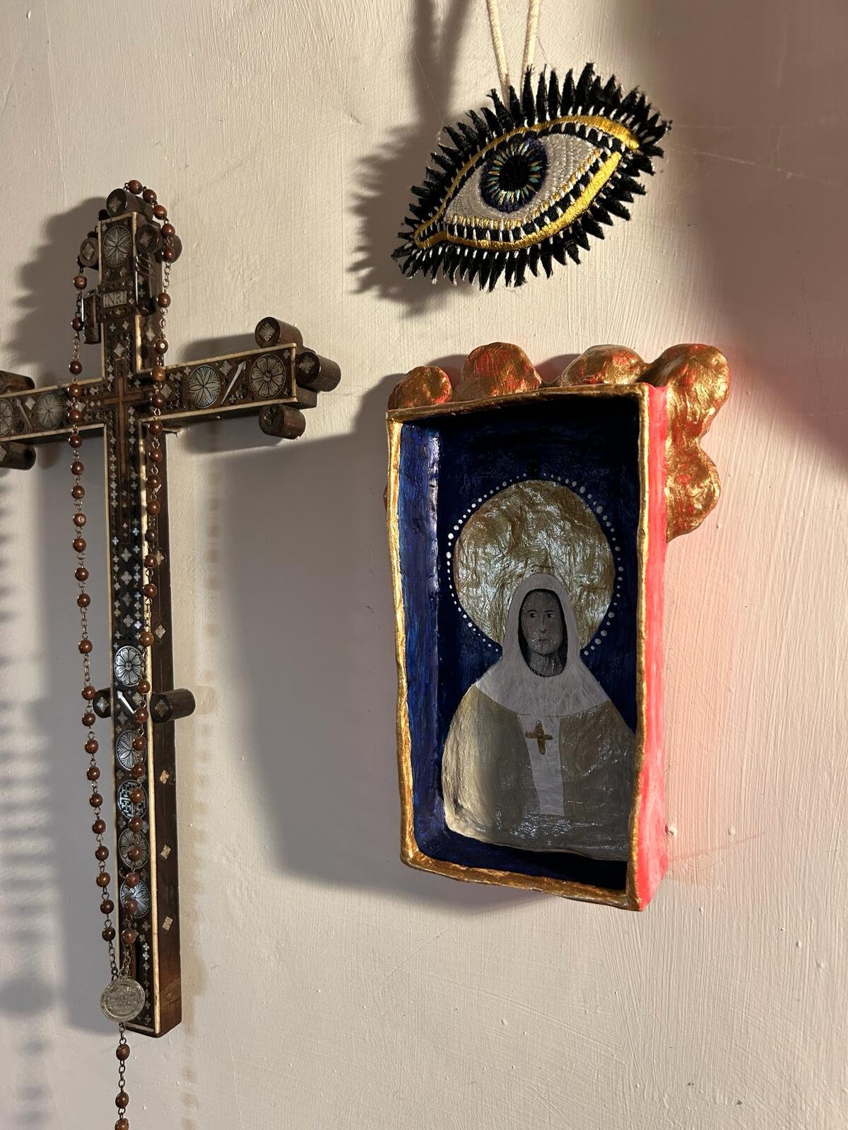 Paper Mache Wall Art Shrine - Etsy