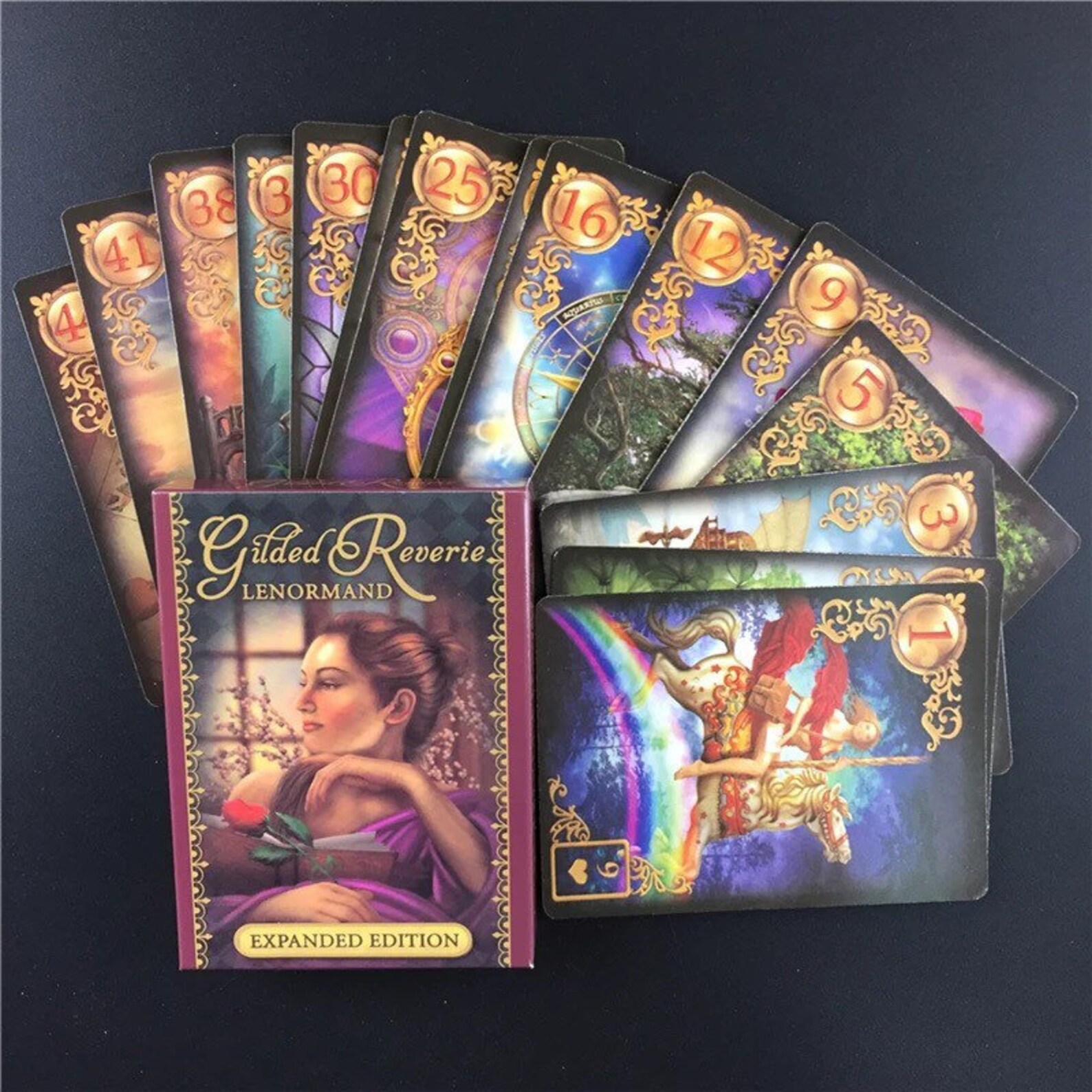 Gilded Reverie Lenormand Tarot Cards | Etsy