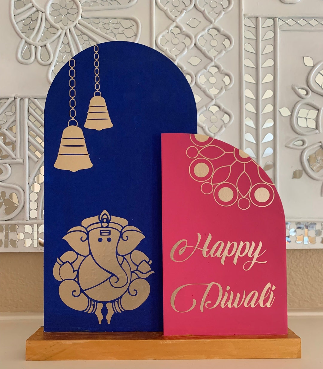 Happy Diwali Sign Wooden Diwali Sign Happy Diwali Party Sign - Etsy