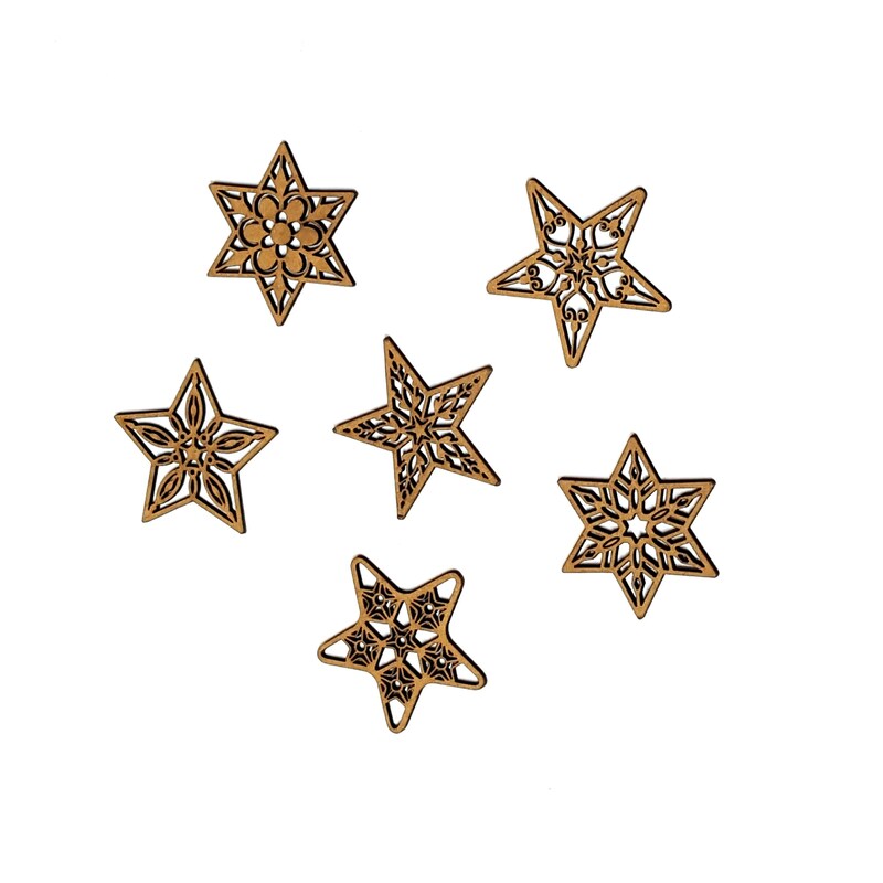 Die Cut Stars - Etsy