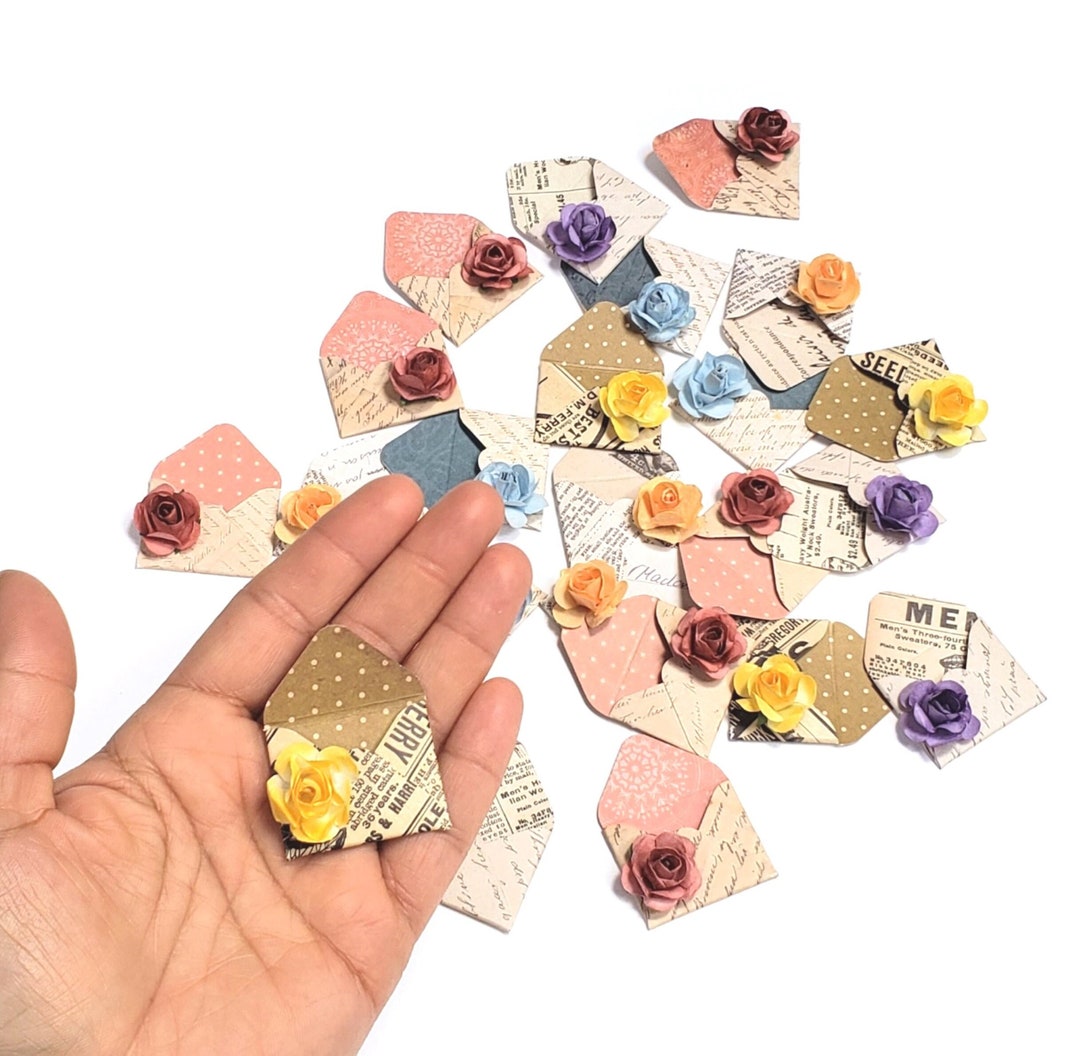 Mini Envelopes Handmade Vintage Style Envelopes for Paper - Etsy