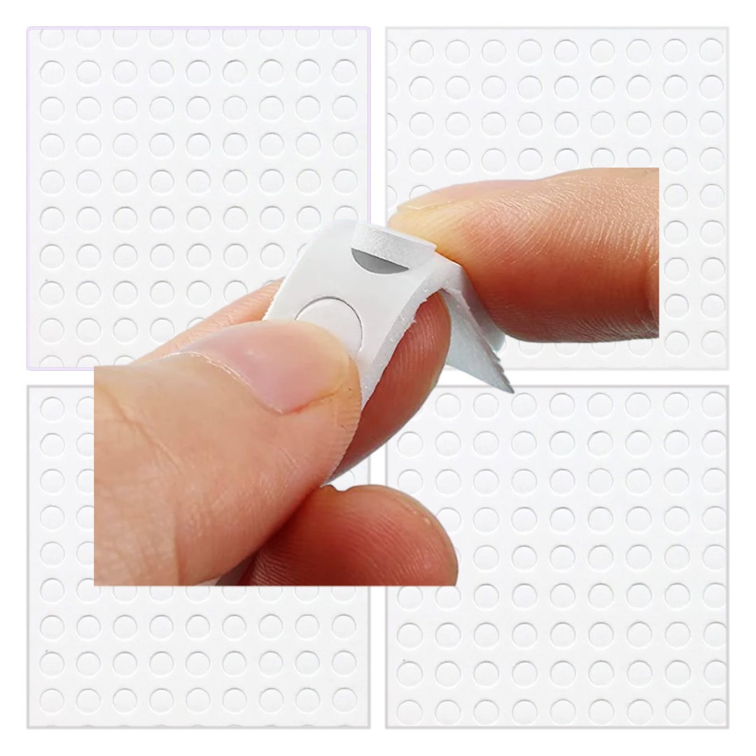 1/4 Inch Dimensional Foam Pop Dot Adhesives, 6mm Self Adhesive Dots ...