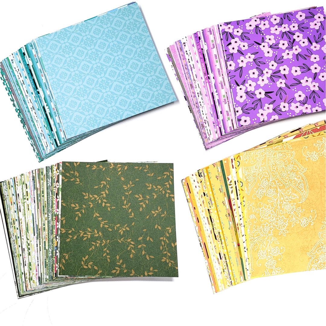 6x6 Scrapbook Paper Sheets 35pc Mix and Match Pattern Paper Pack. - Etsy