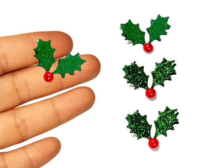 Holly and Berry Paper Cut Outs - Holly and Berry Cardstock for ...
