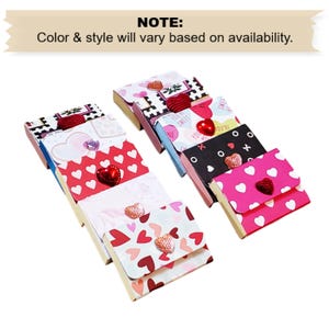 Valentine's Day Mini Sticky Notepads — Small Gift for Classroom, Office ...