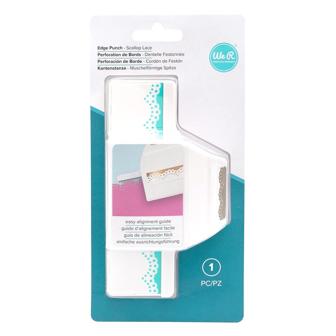 We R Memory Keepers Edge Punch Scallop Lace – DIY Cards, Scrapbooking ...
