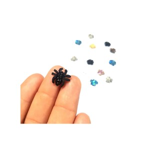 Mini Spiders Flatback Cabochons, Spider Embellishments Mini Spider ...