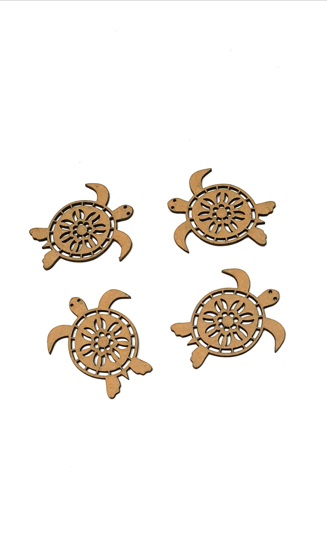 Laser Cut Sea Turtle Chipboard Die Cuts Dimensional Turtle - Etsy