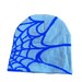 Spider Web Jacquard Beanie, Baby Blue - Etsy