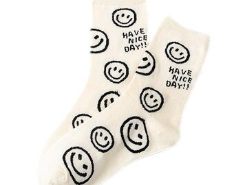 Multiple Face Socks - Etsy