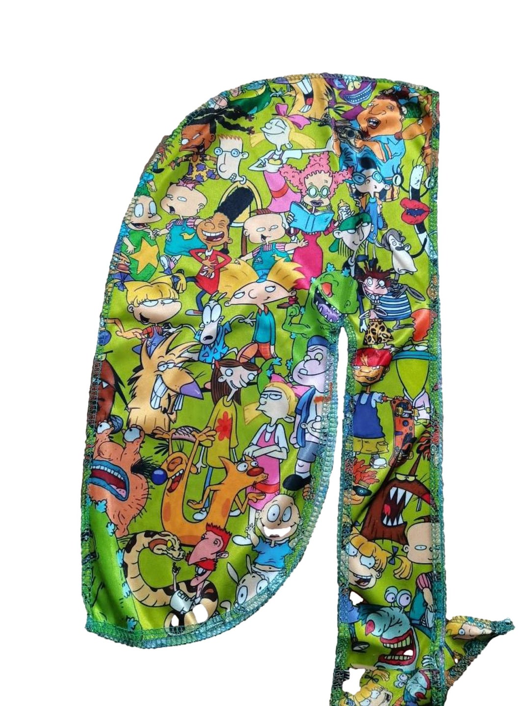 Your Favorite Characters Cartoon Durag, Green - Etsy