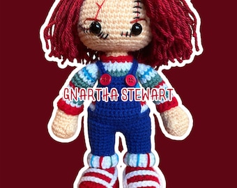 Tiny Chucky Amigurumi Crochet Doll Childs Play - Etsy
