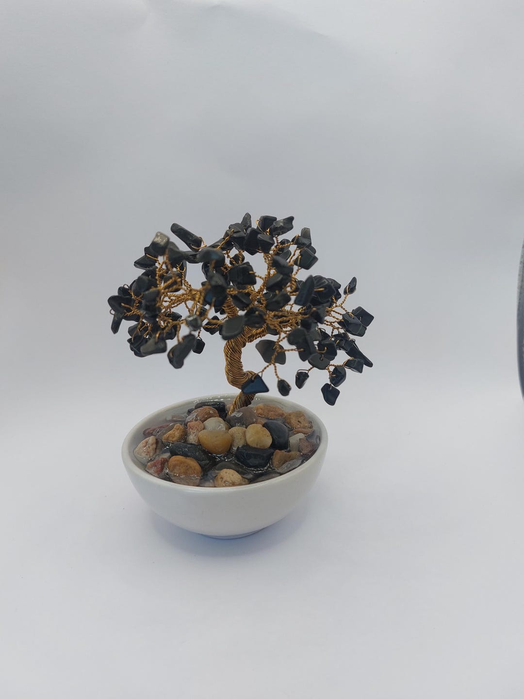 Onyx Gemstone Wire Tree | Handmade Crystal Tree of Life - Etsy