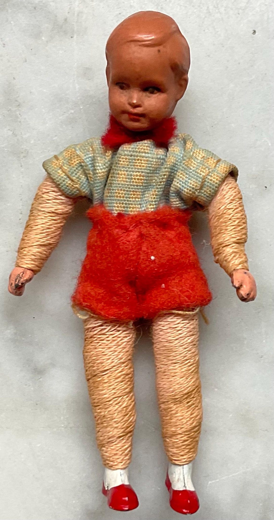 Vintage 1960s Miniature German Caco Dollhouse Doll - Etsy