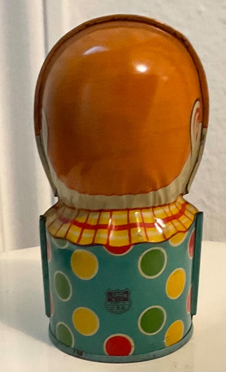 1950 Vintage Chein Clown Bank - Etsy