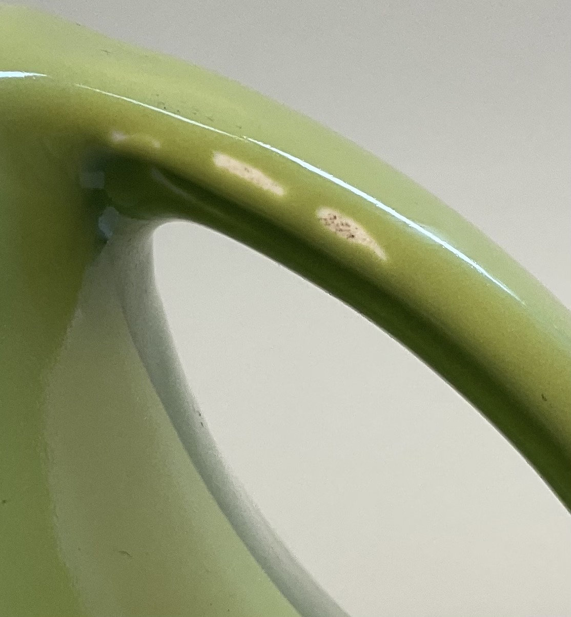 Vintage Fiesta 1950s Chartreuse Disc Water Pitcher - Etsy