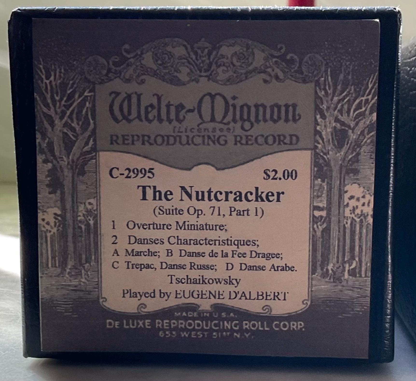 Rare Welte Mignon Reproducing Record Christmas Piano Rolls Set of 2 - Etsy