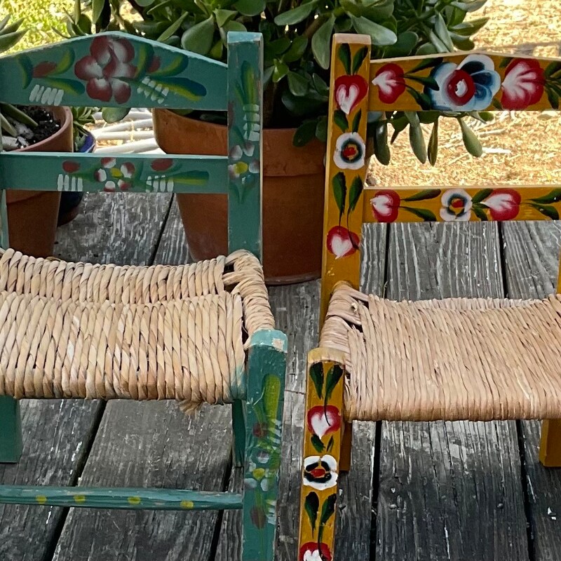 Hand Painted Chair - Etsy