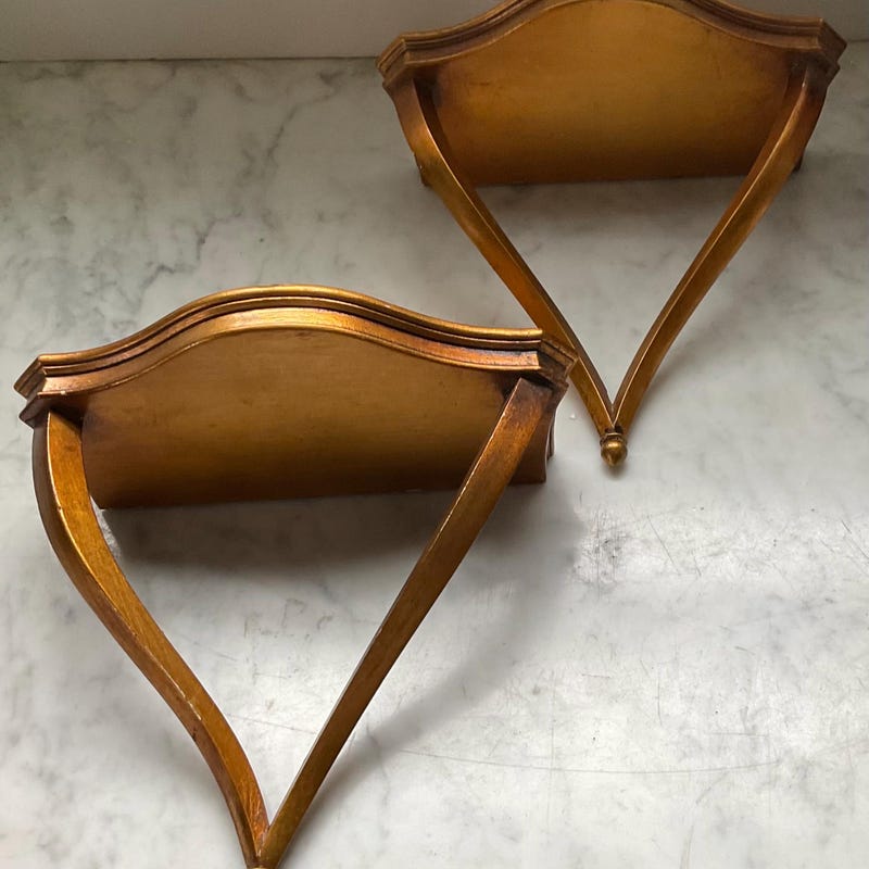 Gold Brackets - Etsy