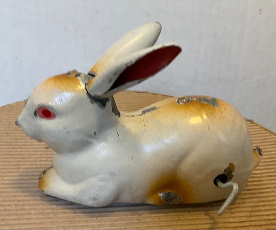 Rare 1940s Windup White Rabbit Made in Occupied Japan | Etsy