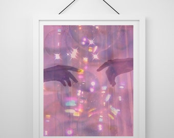 Retro With Golden Touch Canvas Art - Etsy