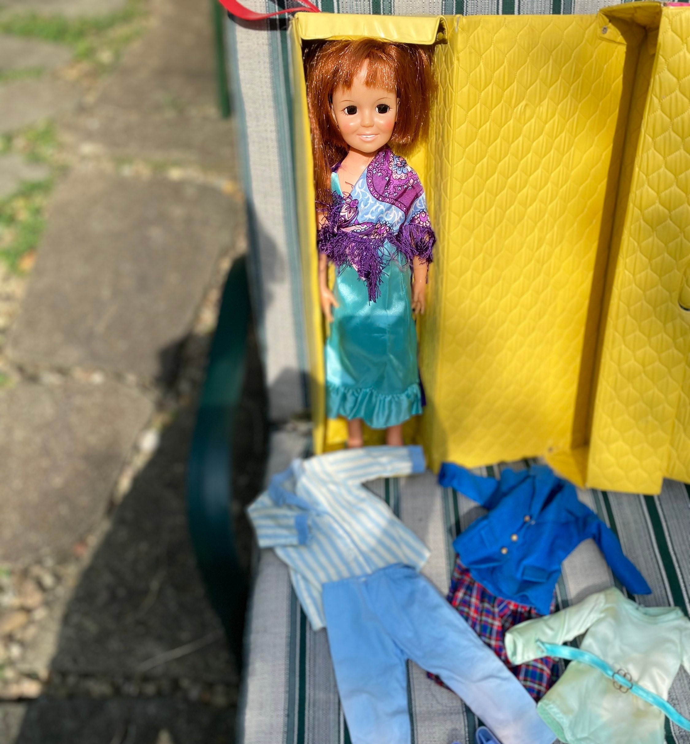 1970 Crissy Doll With Vinyl Tote and Outfits - Etsy