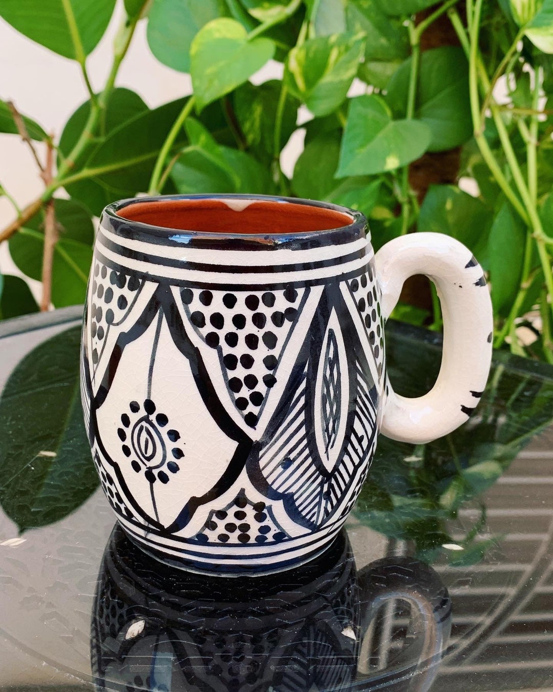 Moroccan Hand Made Mugs, Moroccan Hand Made Pottery Mugs, Pottery Mugs ...