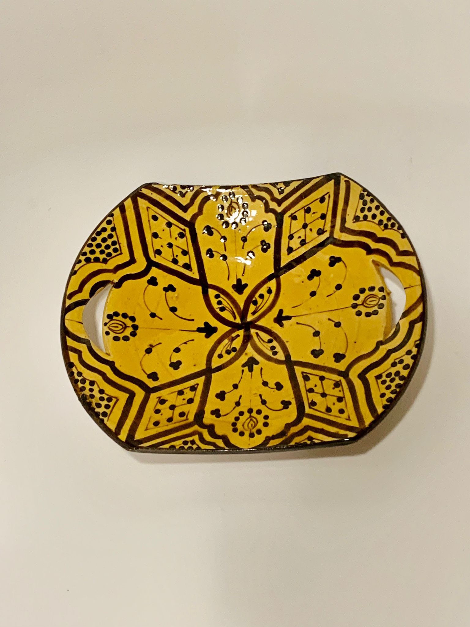 Moroccan Handmade Plate, Pottery Plate, Art Plate, Home and Deco ...