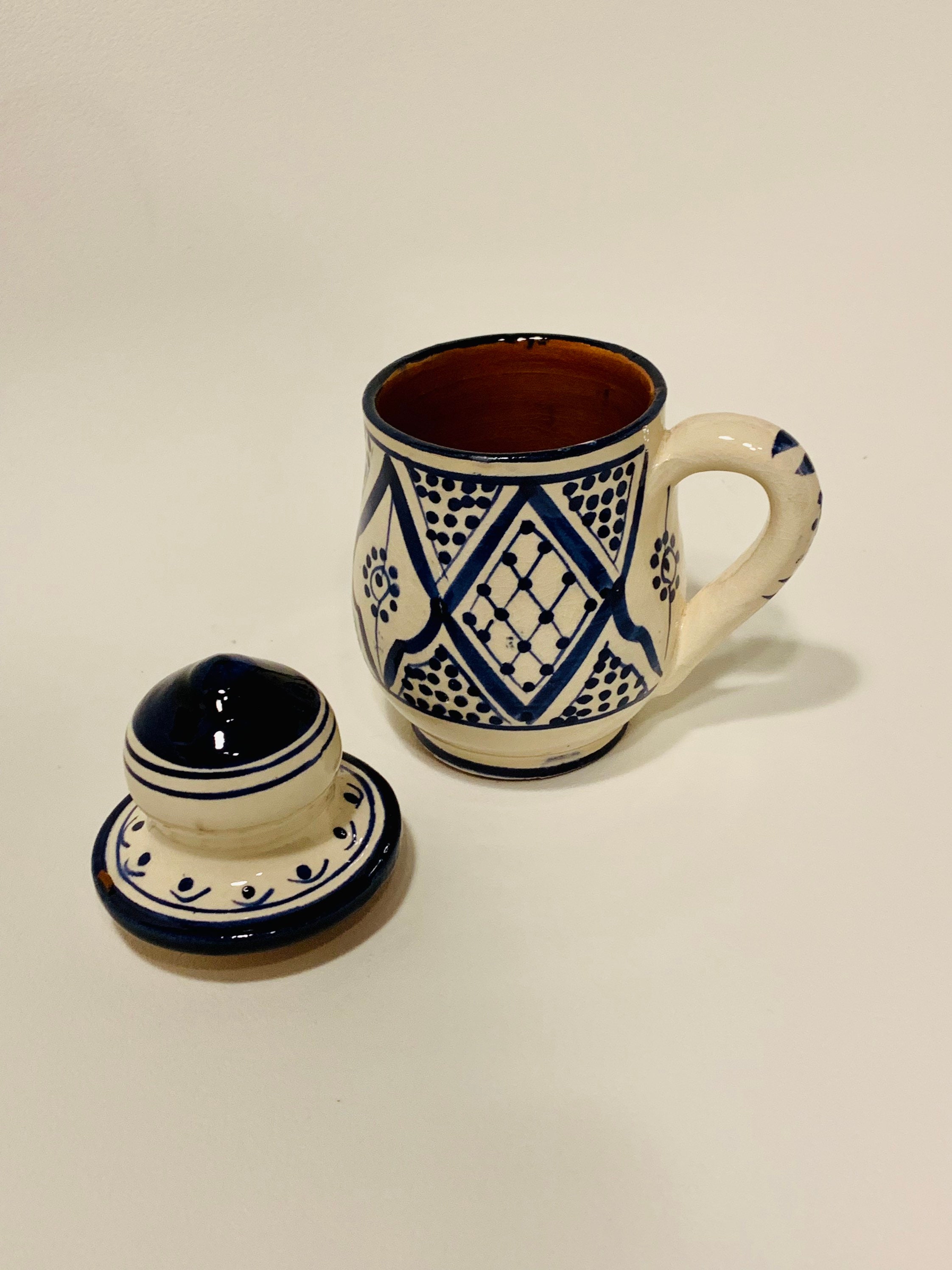 Moroccan Hand Made Mugs Moroccan Hand Made Pottery Mugs - Etsy
