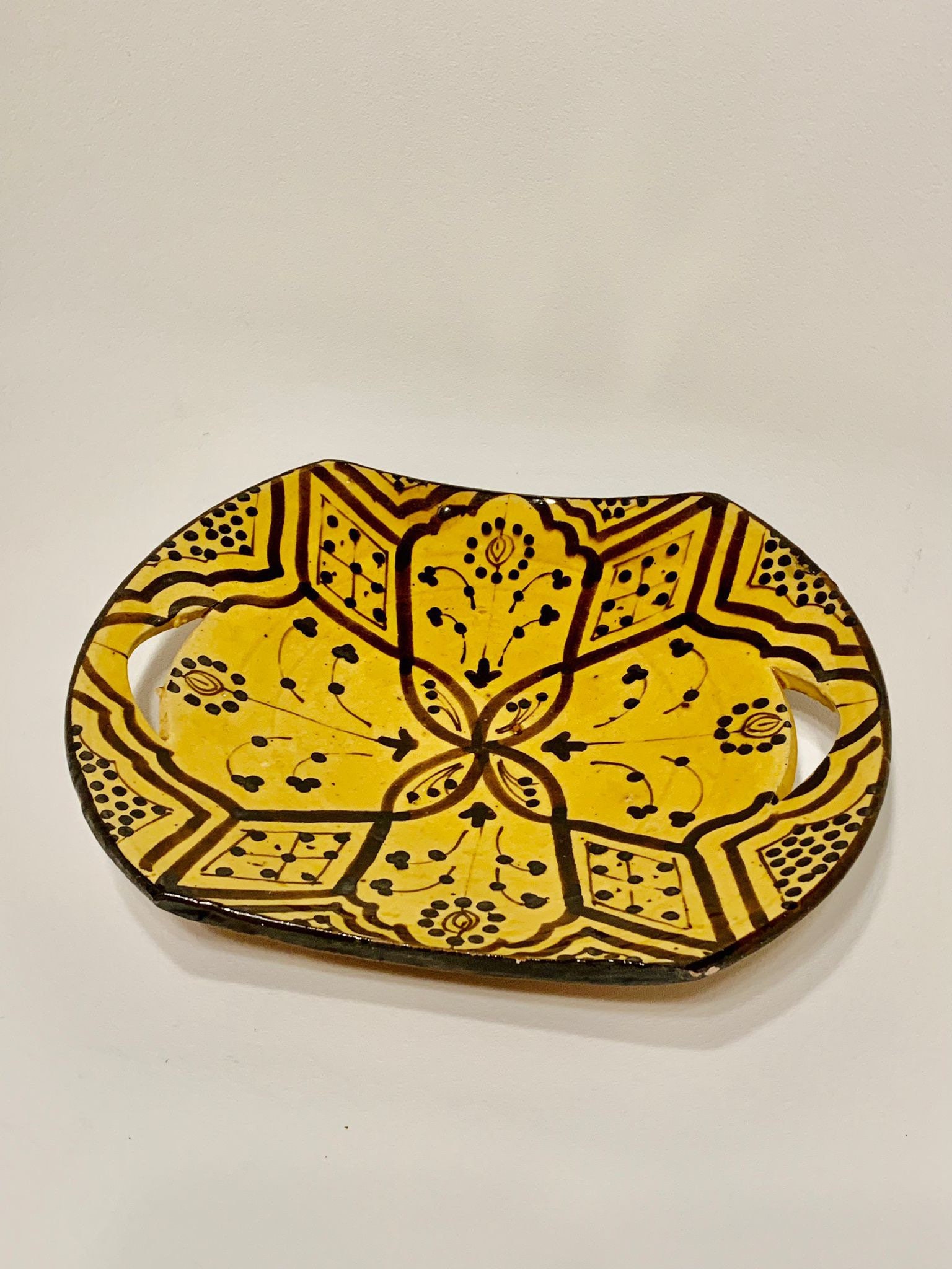 Moroccan Handmade Plate, Pottery Plate, Art Plate, Home and Deco ...