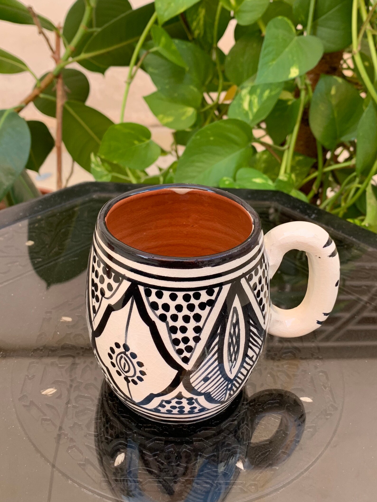 Moroccan Hand Made Mugs, Moroccan Hand Made Pottery Mugs, Pottery Mugs ...