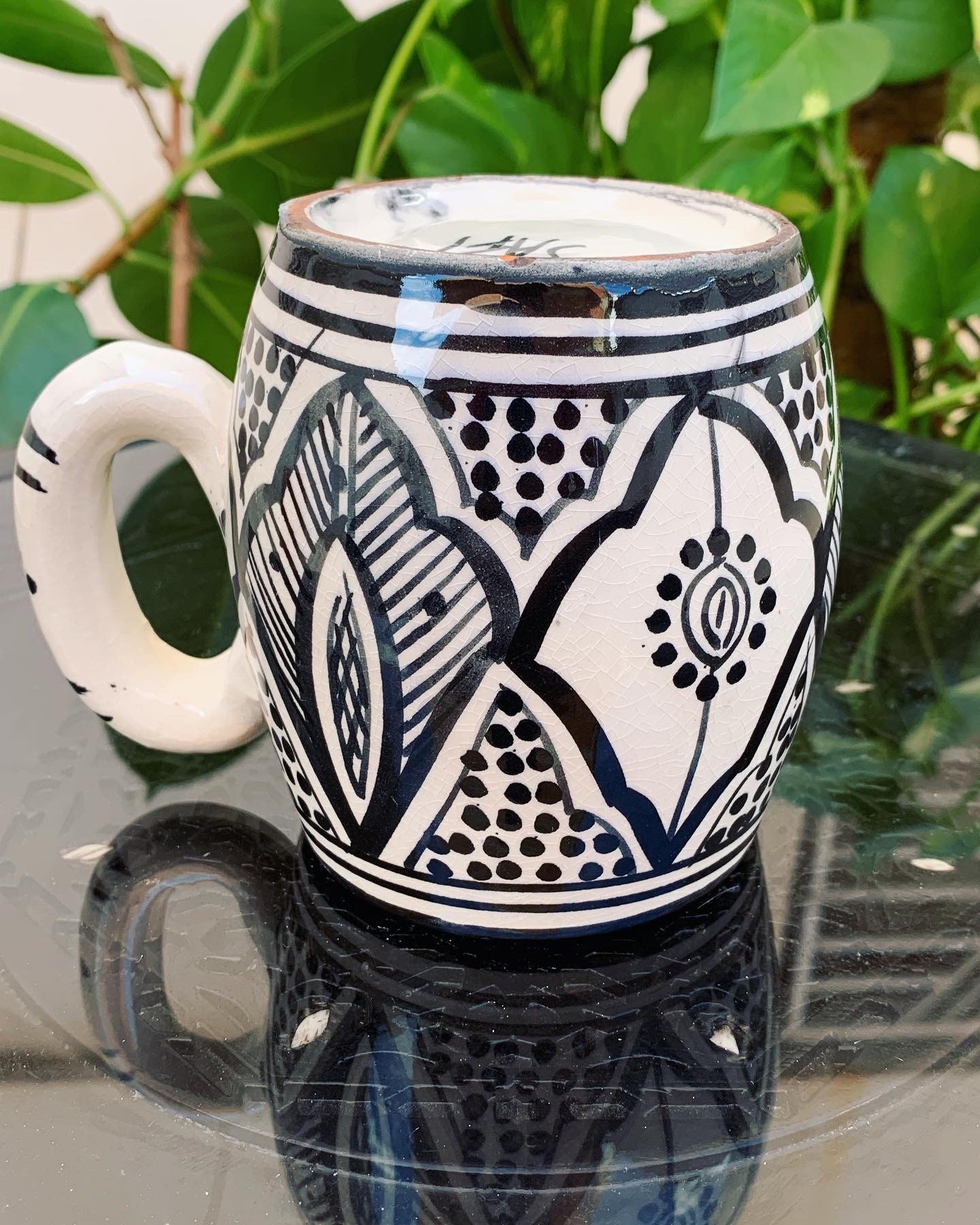 Moroccan Hand Made Mugs, Moroccan Hand Made Pottery Mugs, Pottery Mugs ...