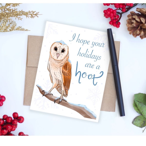 Pun Christmas Card - Etsy